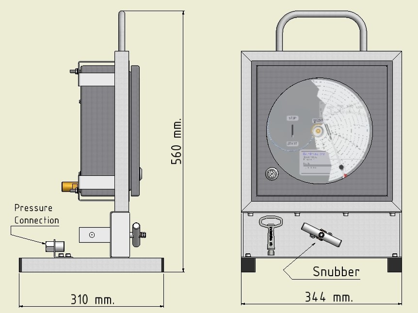 Backpacker Pumps. Rental - Portable Pressure Recorder